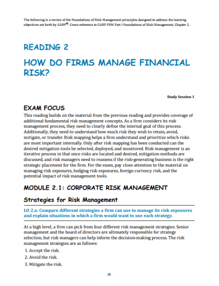 FRM 2024 Part 1 Schweser Notes - CFA eBooks