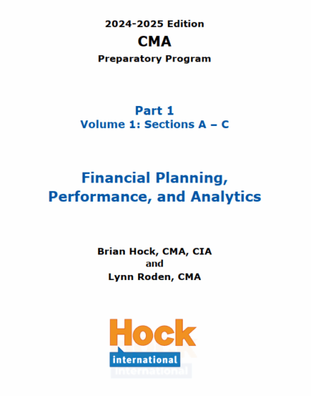 CMA - CFA eBooks
