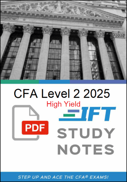 CFA 2025 IFT Catatan Hasil Tinggi Level 2 - CFA eBooks