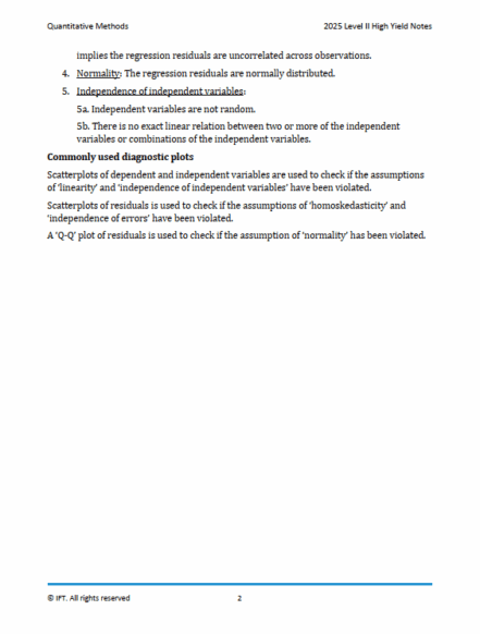 CFA 2025 IFT Catatan Hasil Tinggi Level 2 - CFA eBooks