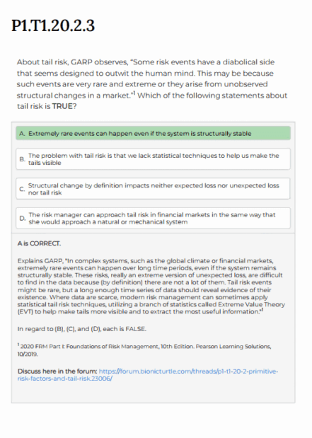 FRM 2025 Part 1 Bionic Turtle Practice Questions and Mock Exams - CFA ...